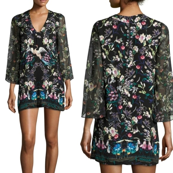 Alice + Olivia | Dresses | Alice Olivia Zia Mythical Garden Floral ...